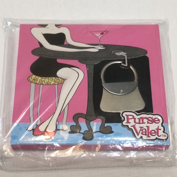 Kate Aspen | Accessories | Kate Aspen Purse Valet Small Brushed Nickel ...